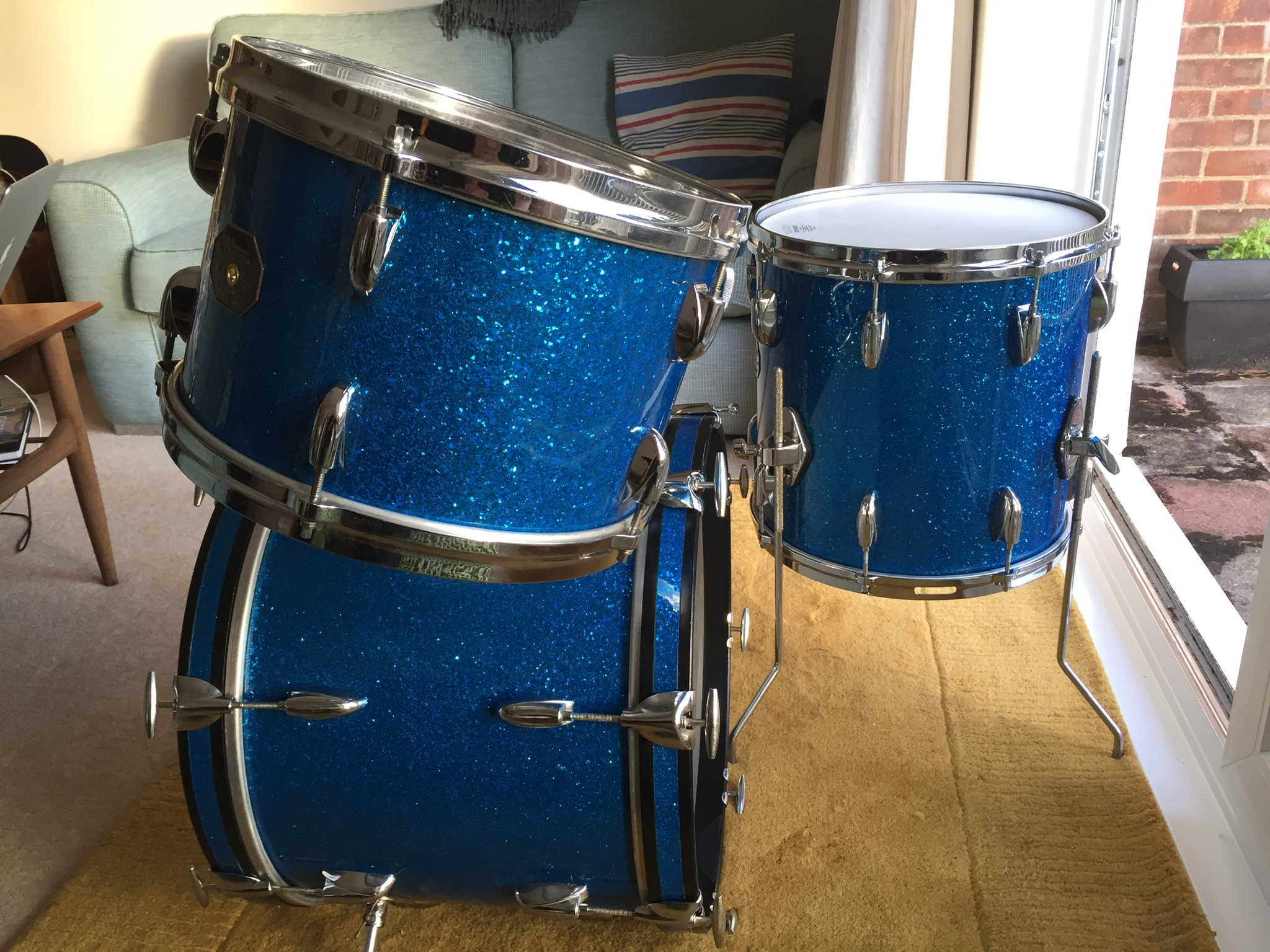 Gretsch orphan jazz kit - Vintage Drum Restoration